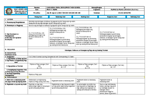 Transmittal - Department of Education Region V- Bicol SCHOOLS DIVISION ...