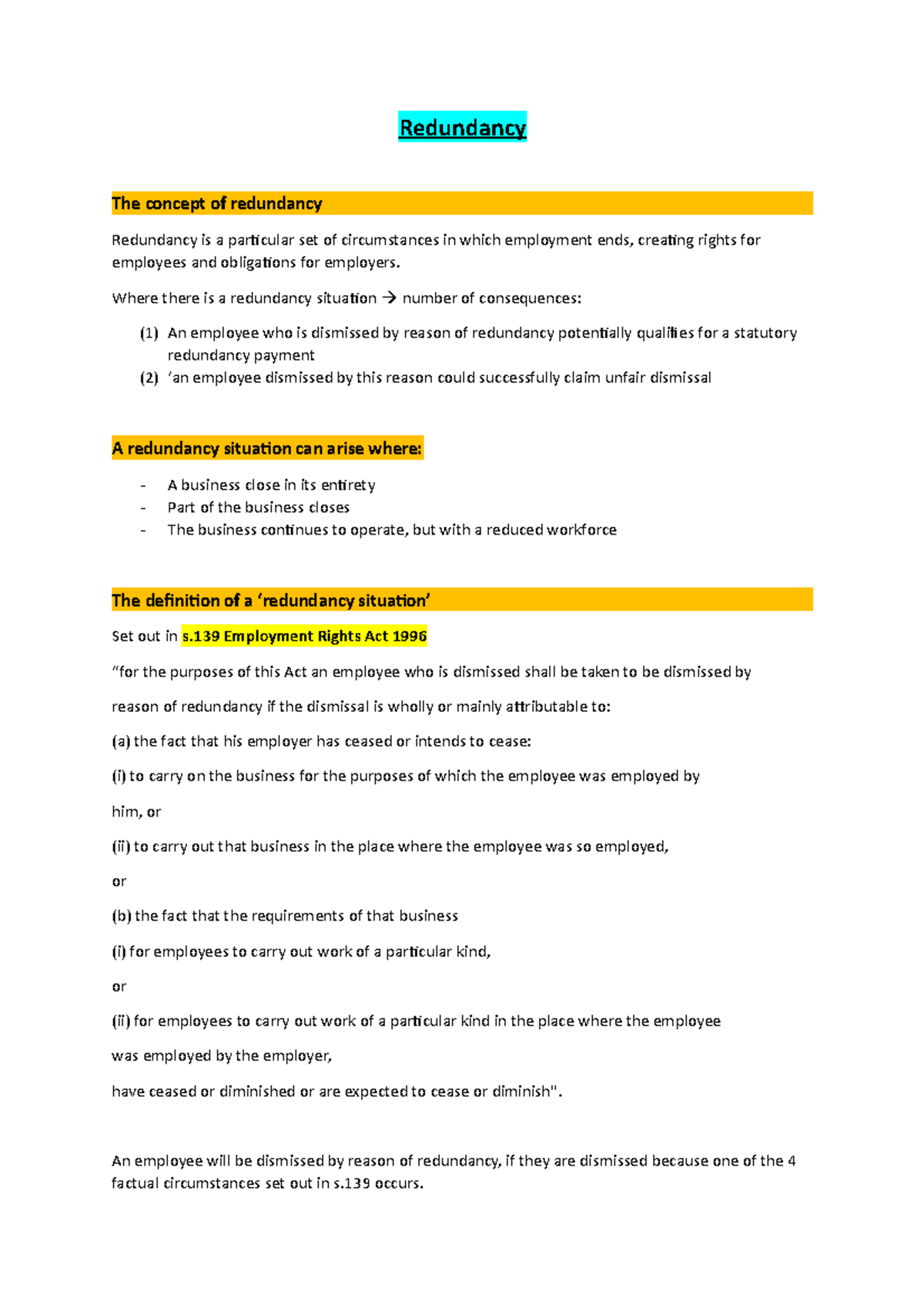 Redundancy - Redundancy The concept of redundancy Redundancy is a ...