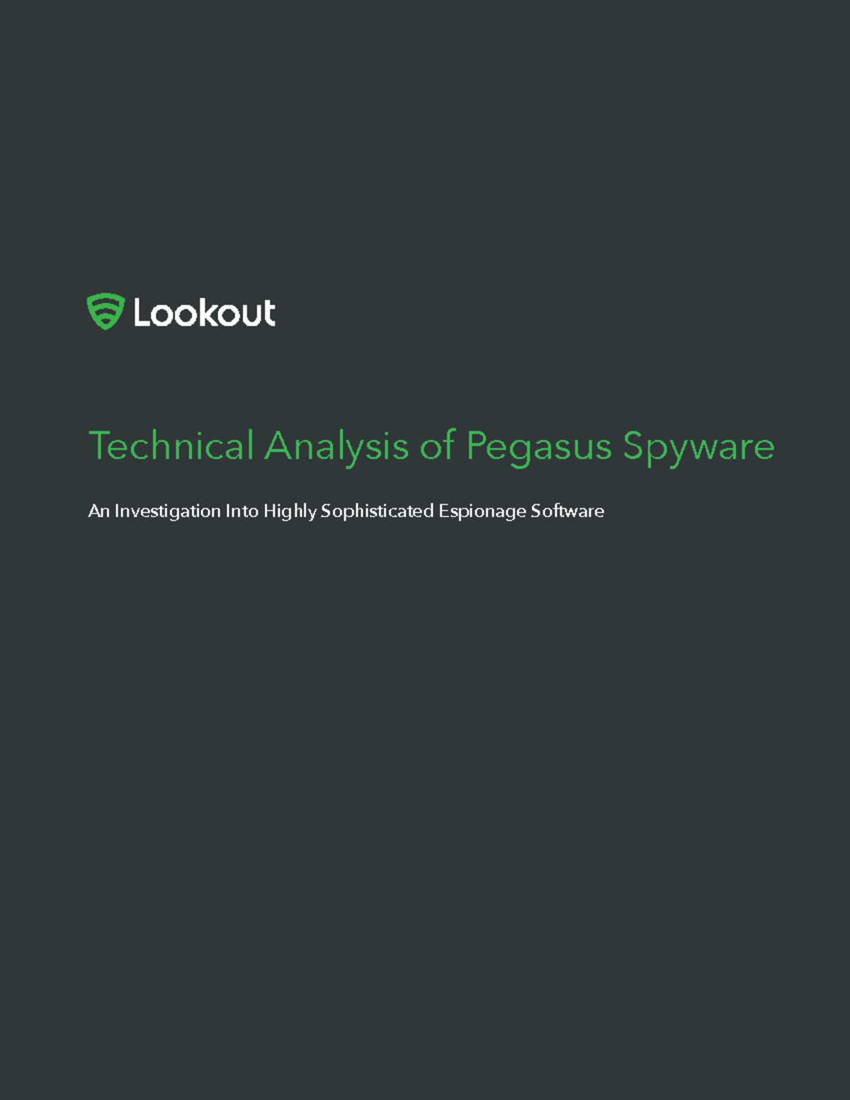 Lookout pegasus technical analysis - Technical Analysis of Pegasus Spyware An Investigation Into ...