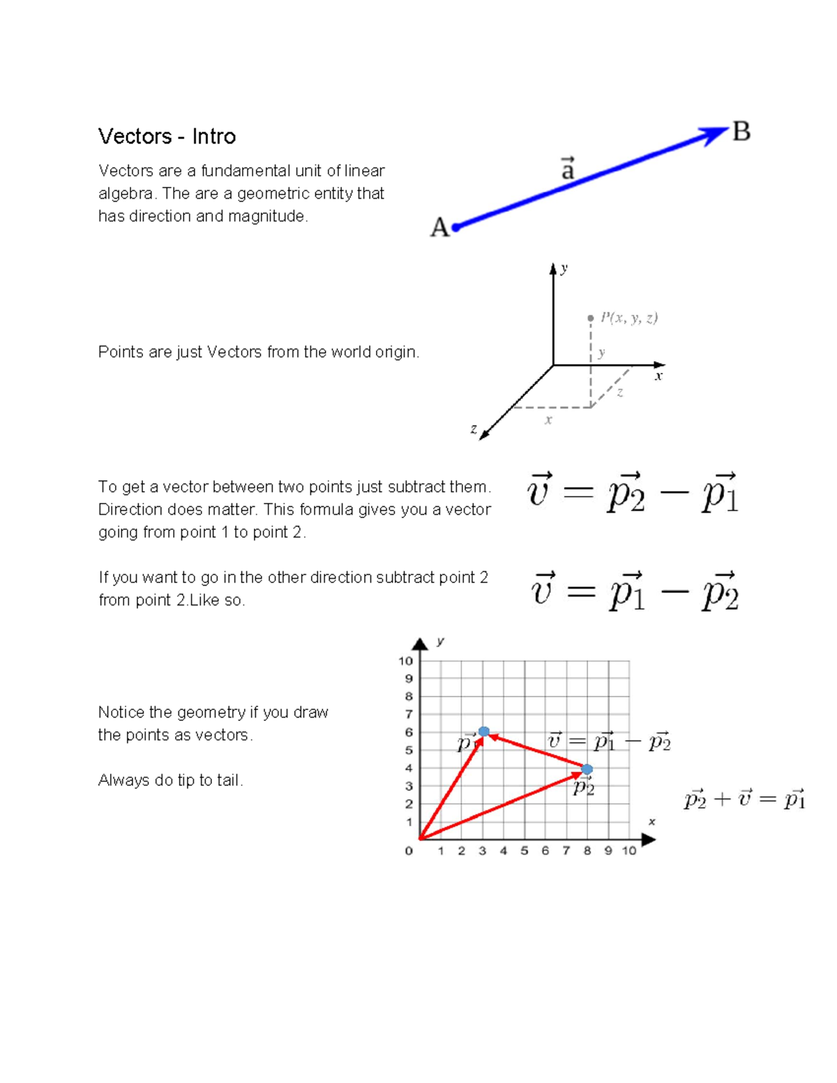 INFR 1020U Lecture 5 - Vectors, Image Scaling, Normalizing, Length of ...