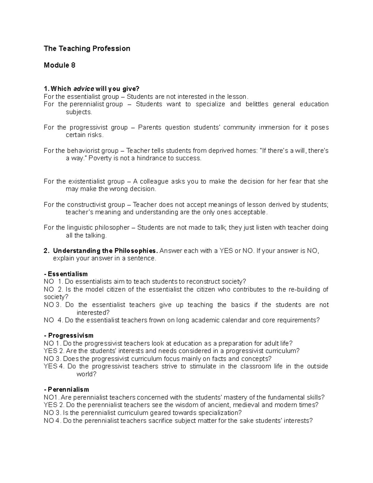 TTP module 8 - Science, Technology, and Society - PangSU - Studocu