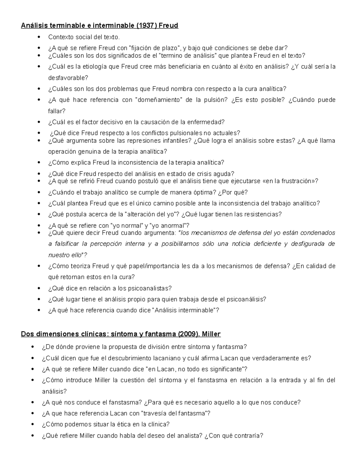 2. guia clinica. Miller y Freud - Análisis terminable e interminable ...