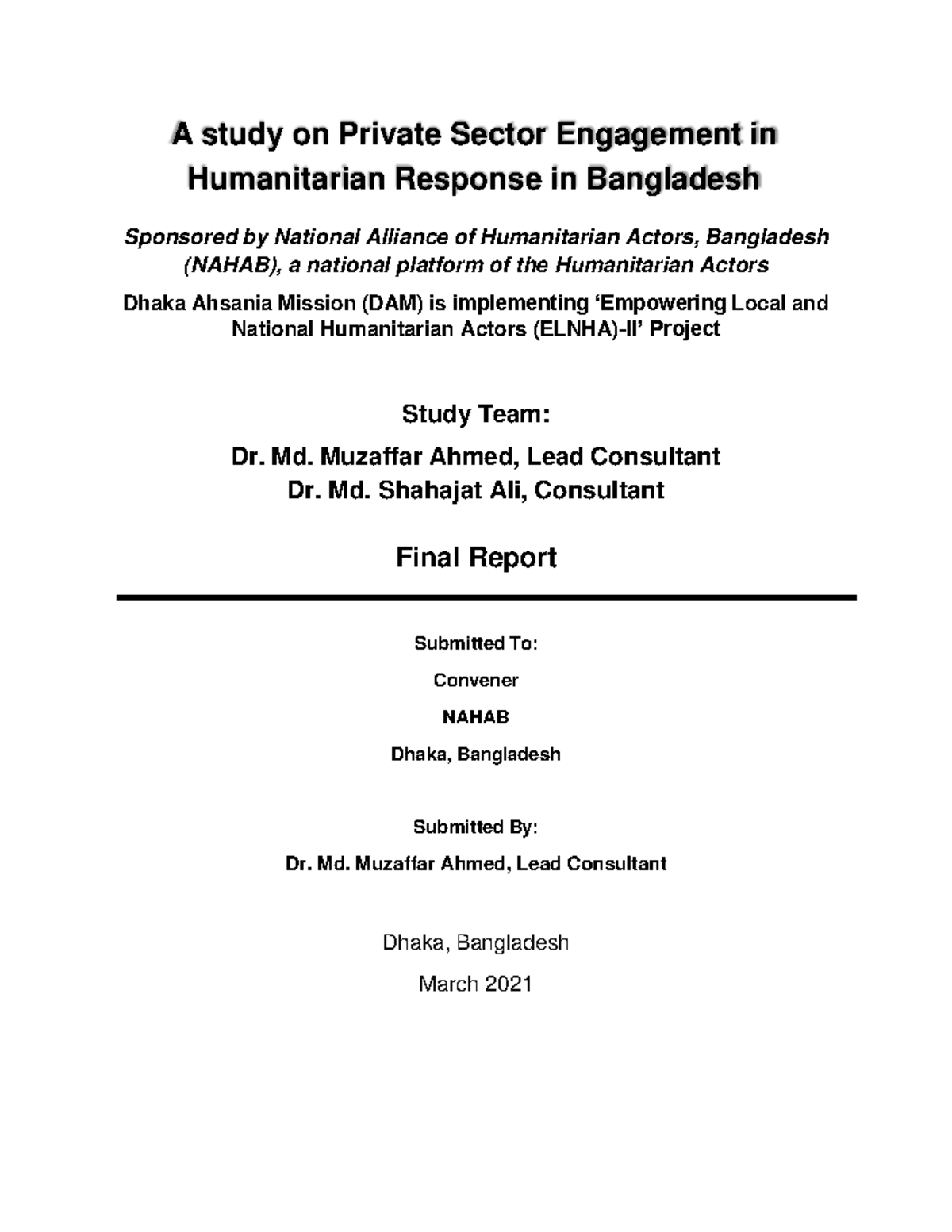 Final-Report Private-sector-study Nahab chap - Sponsored by National ...