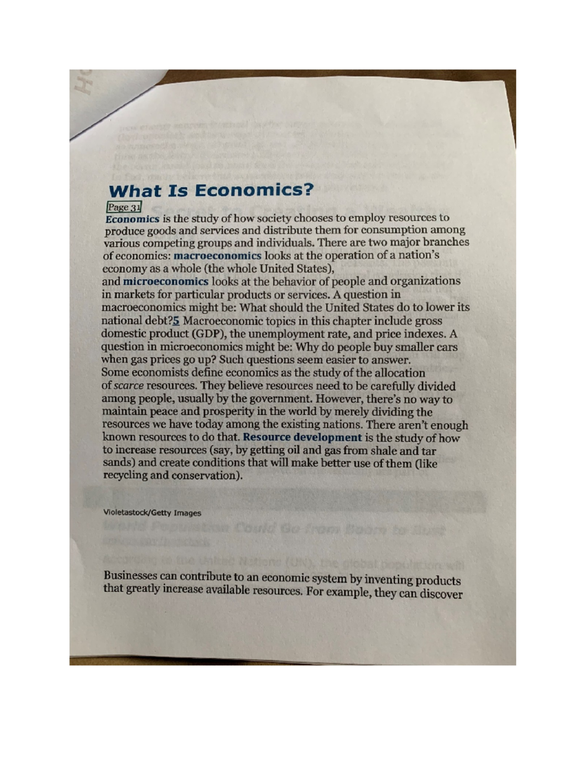 Chp2 BUSN Notes - BUSN 1305 - Southwest - Studocu