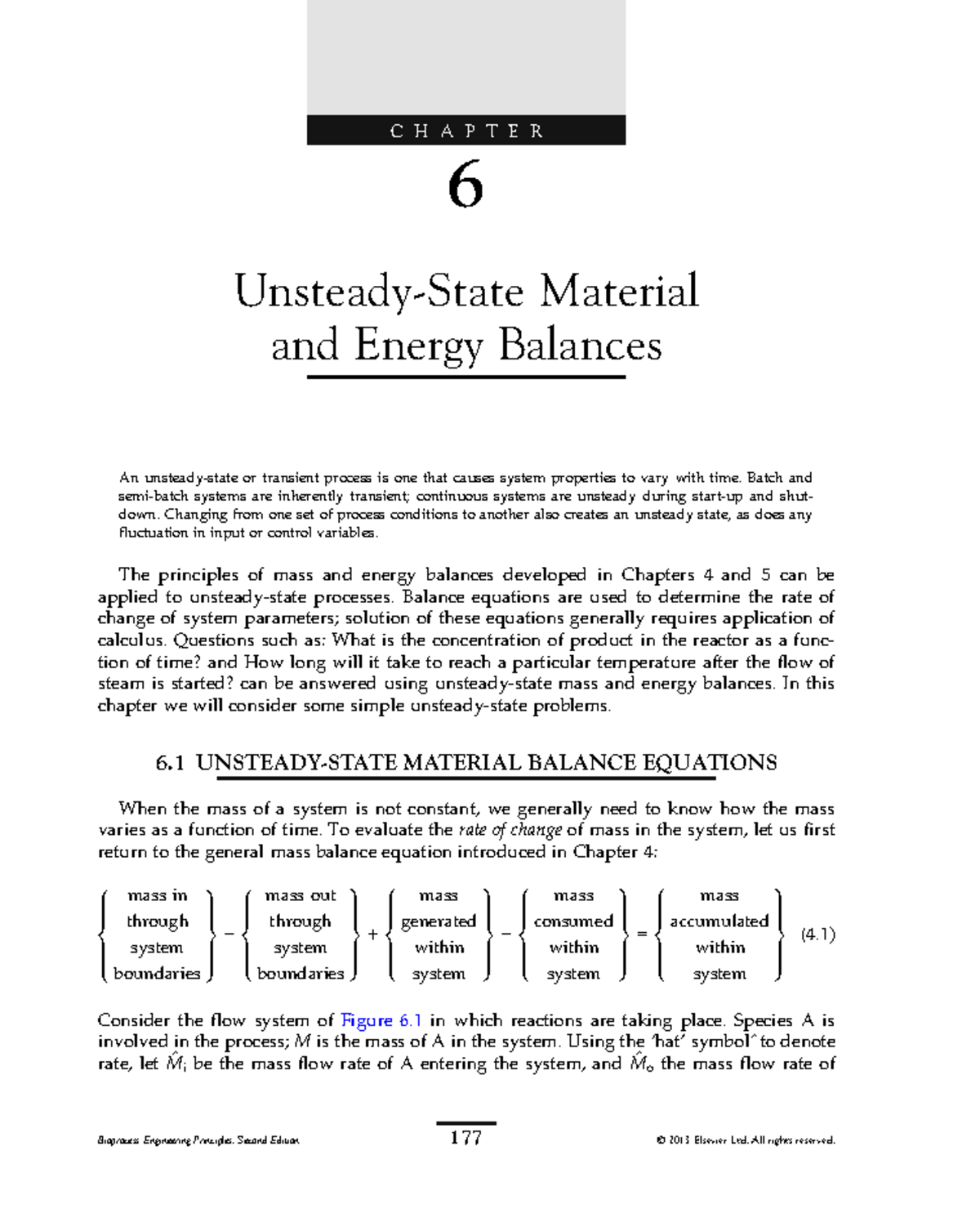 Chapter-6-Unsteady-State-Material-and-Ener 2013 Bioprocess-Engineering ...