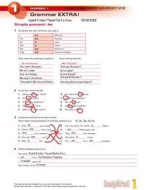 ORACIONES, PREGUNTAS EN FUTURO Y EMPLEO DE LOS VERBOS MODALES - PARCIAL ...