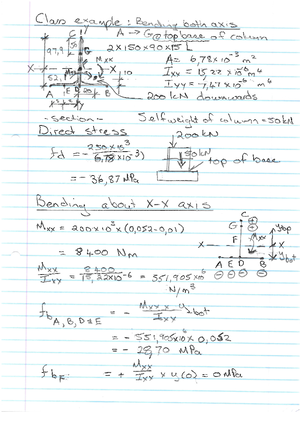 Solving a Fixed Ended Beam Mohr's method - MOHR’S MOMENT AREA METHOD TO SOLVE A FIXED ENDED BEAM ...