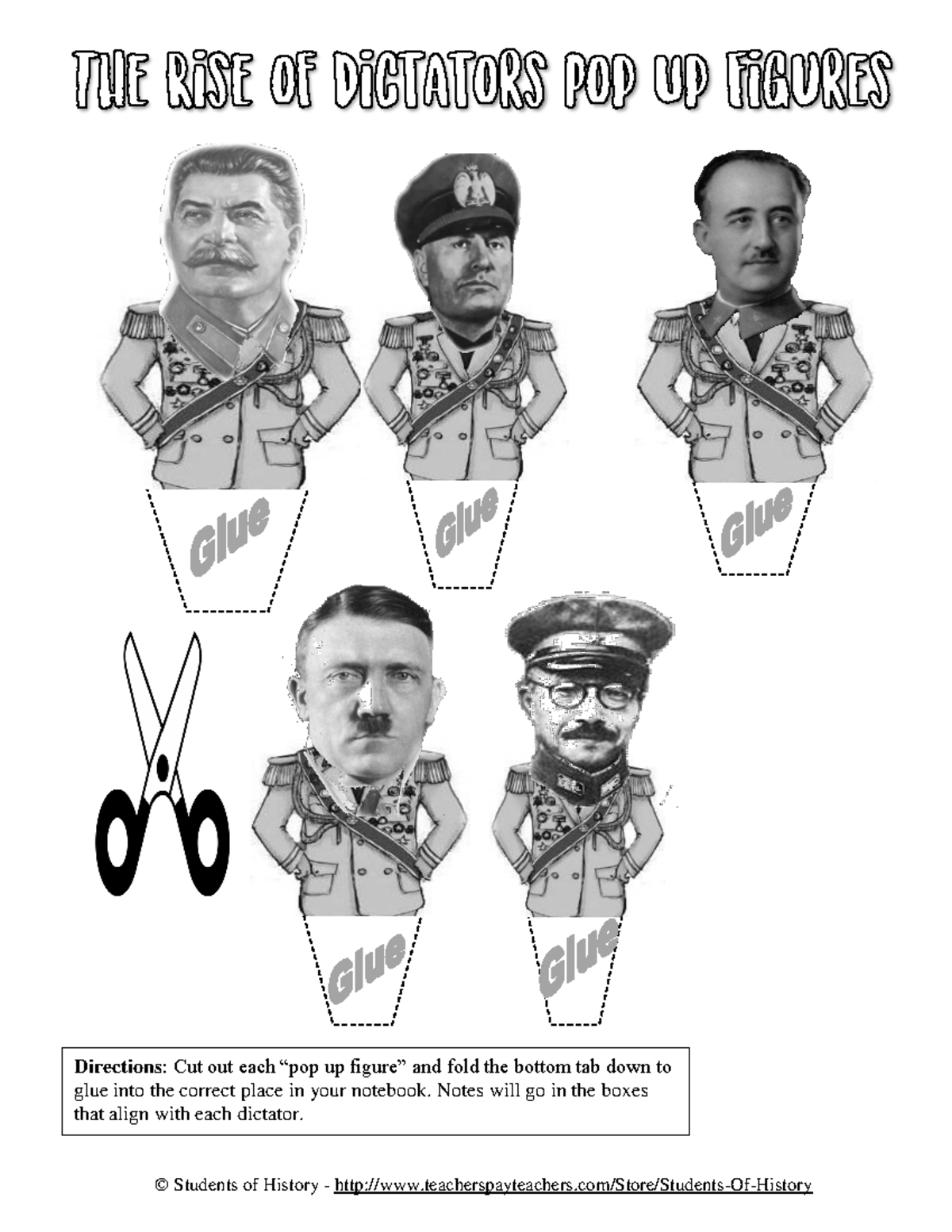 ActivityActivty - © Students of History - teacherspayteachers/Store ...