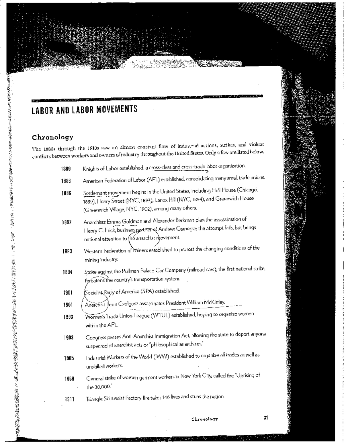 Labor movement history and Marx reading for Quiz 3 and Sept 15 2022 ...