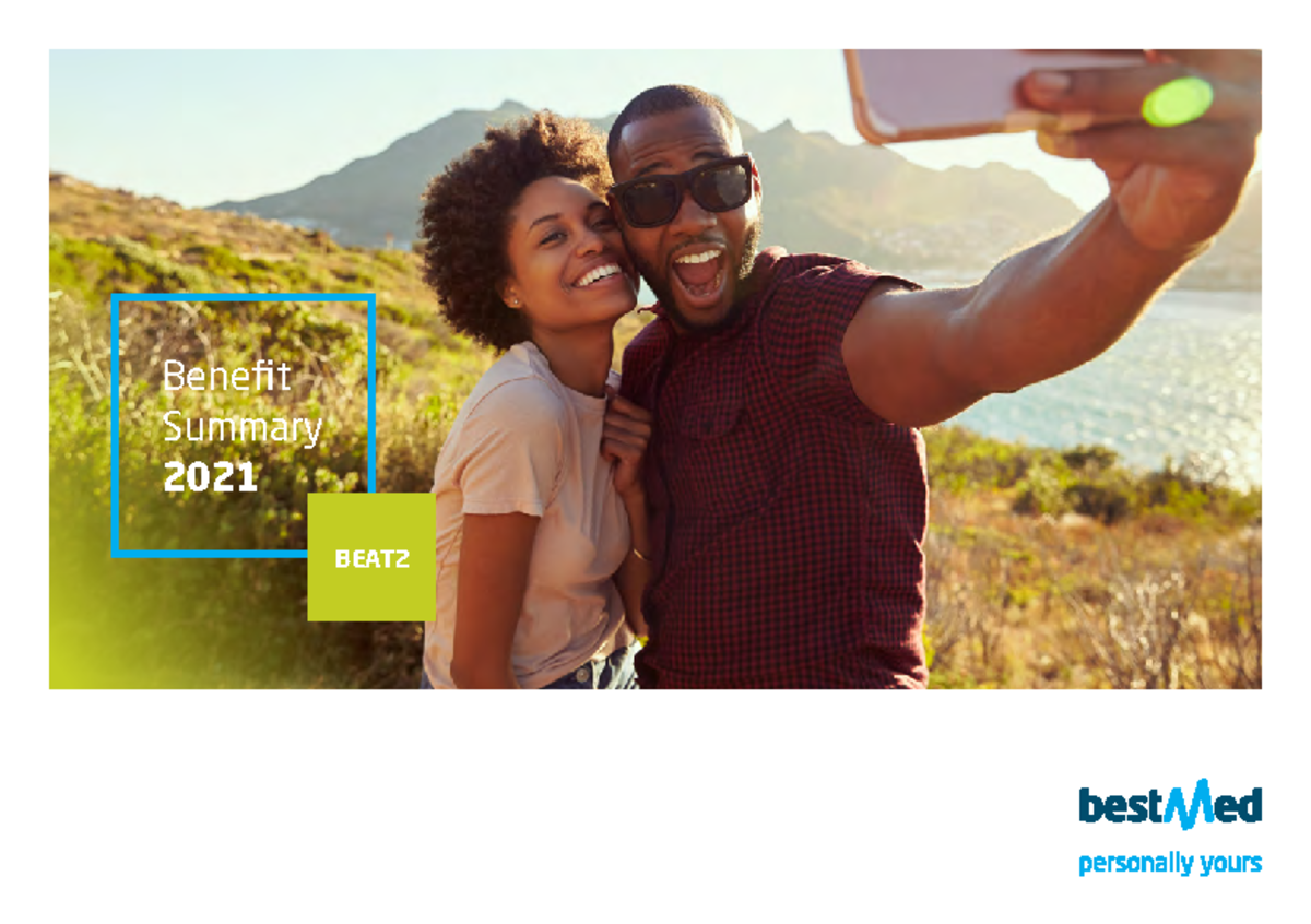 Beat 2 Product brochure 2021 ENG - Benefit Summary 2021 BEAT2 OPTION ...