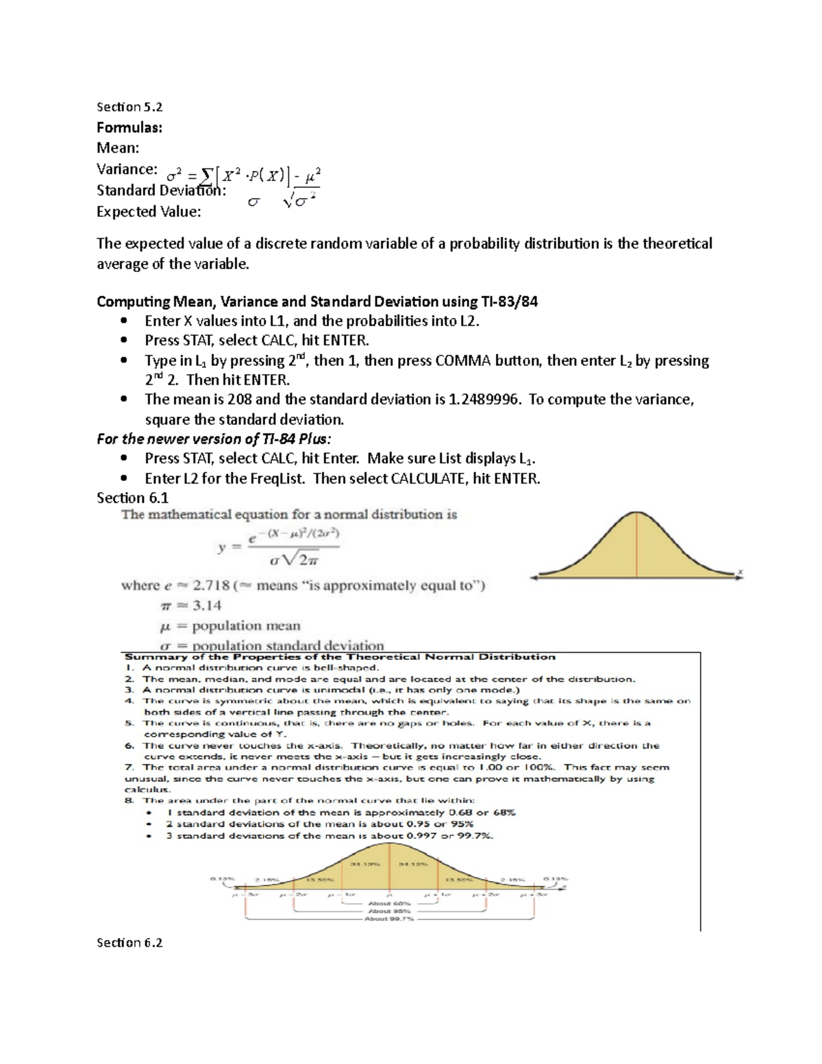 Quiz 7 study guide - Instructor was Barbara Hunter for an online hosted ...