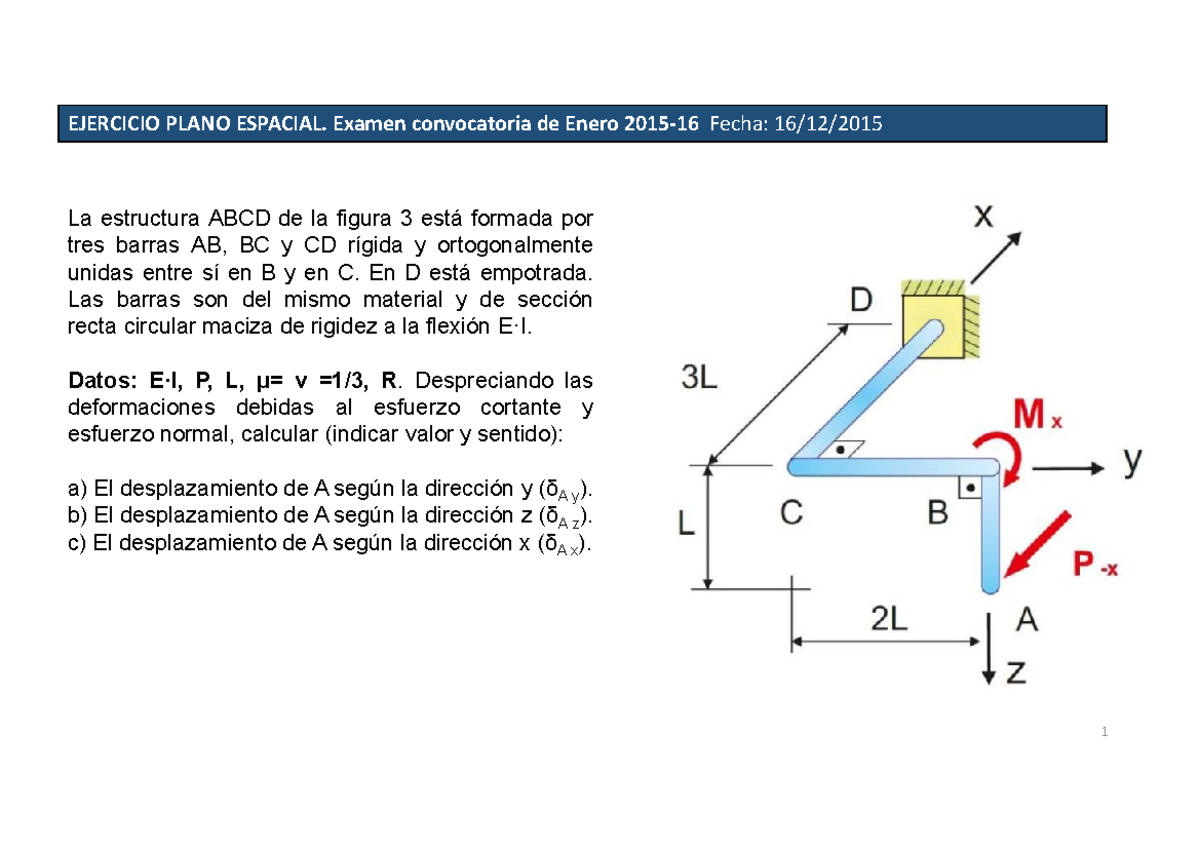 Solución Plano Espacial Examen 2015-16 - EJERCICIO PLANO ESPACIAL ...