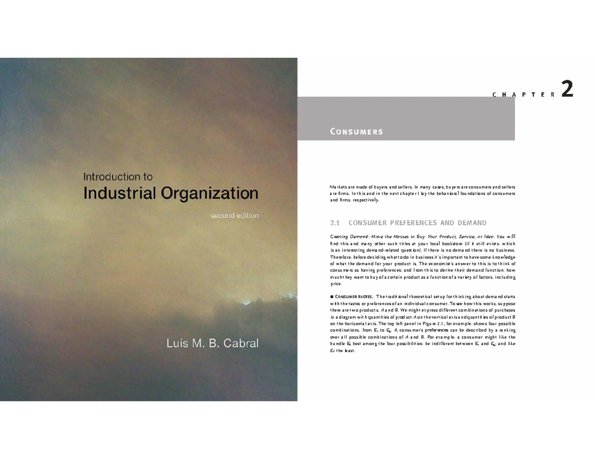 Introduction to Industrial Organization, 2nd Edition - Markets are made ...
