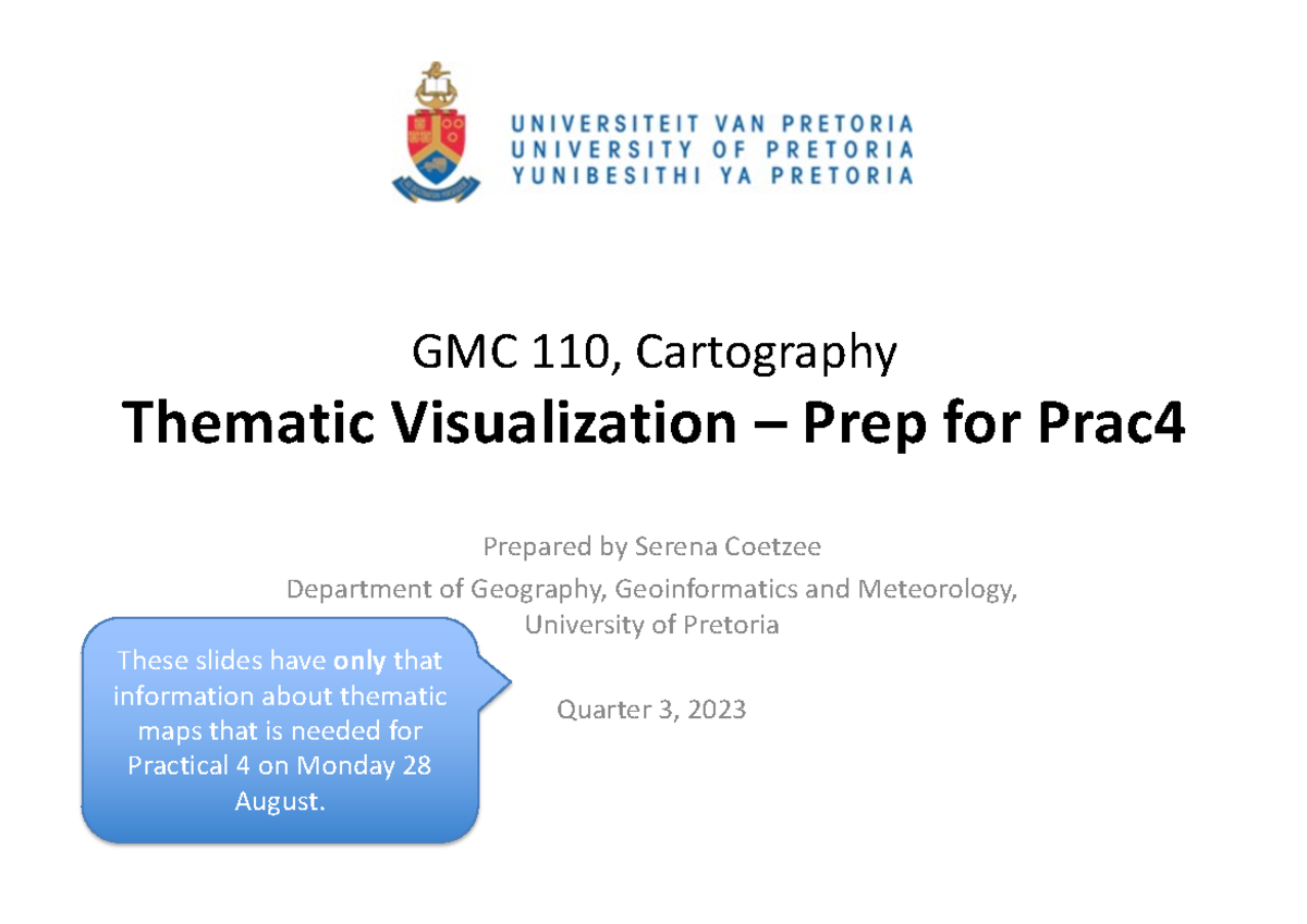 2023 GMC110 5 Thematic Maps L1-Points-For Prac - GMC 110, Cartography ...