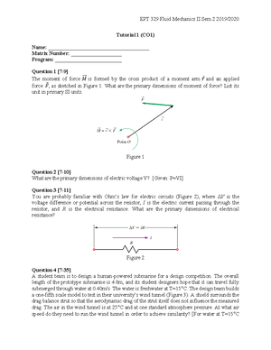 Reynold's Number Laboratory Report - 1 Objective To investigate ...