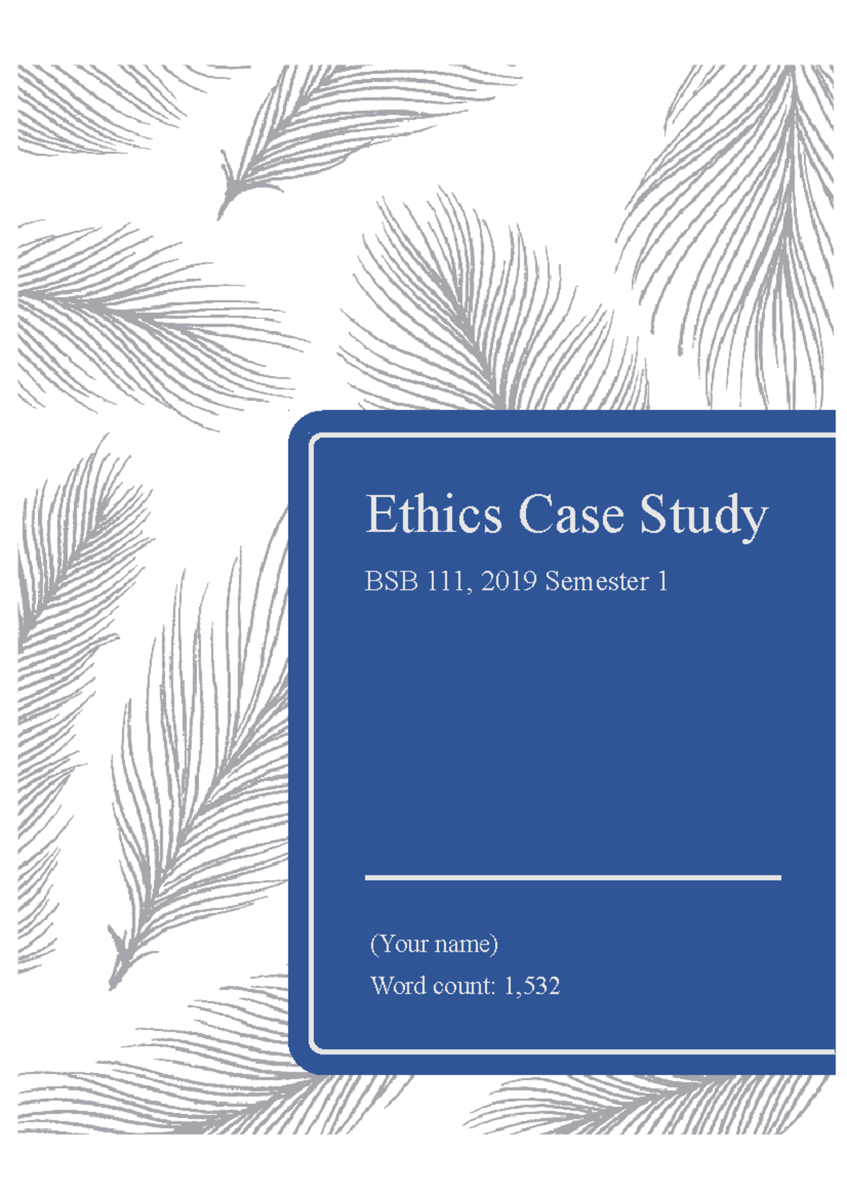 Ethics CASE Study I Have Chosen My Own Dilemma For This Assessment ethics-case-study-i-have-chosen-my-own-dilemma-for-this-assessment