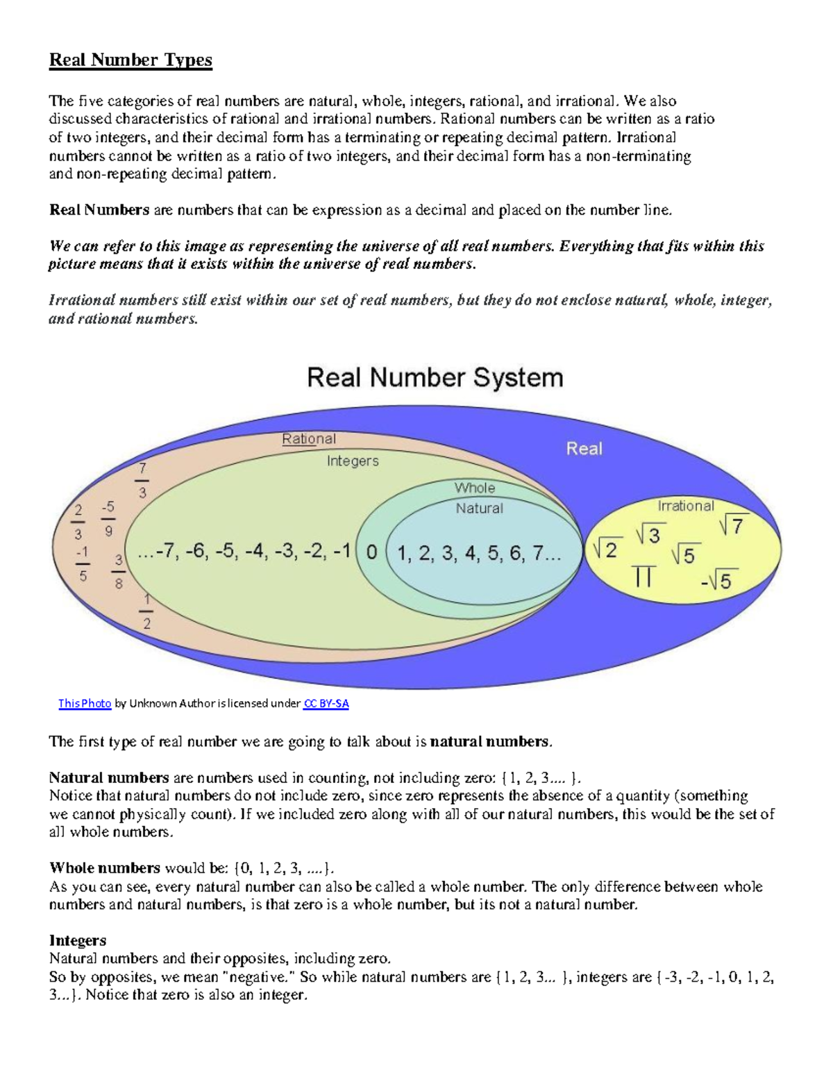 Aaa College algebra notes from Sophia UNIT 1 - MATH 121 - LU - Studocu