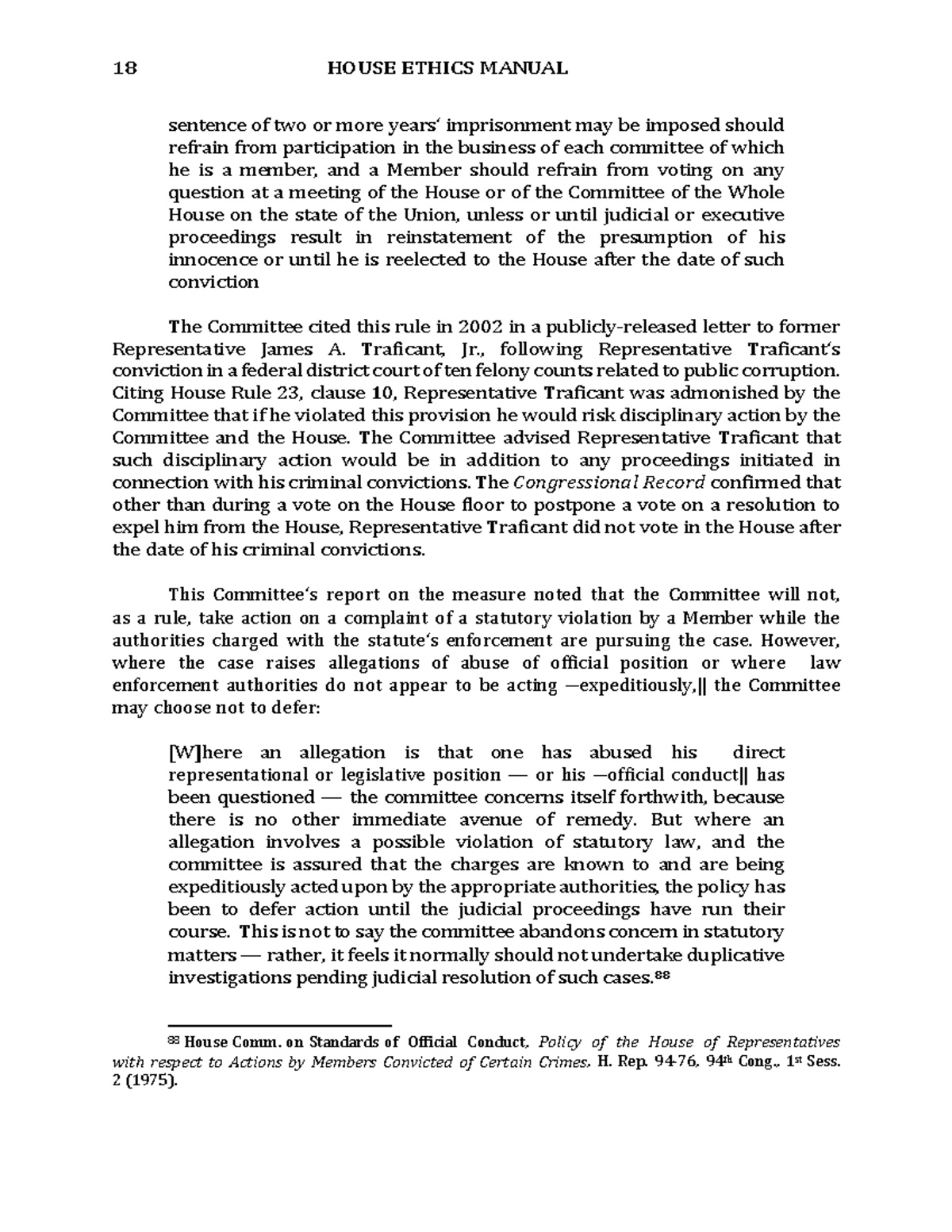 The House Gift Rule - Ethics examines the rational justification for ...