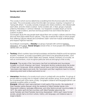 Paragraph for Reflection 1 - Learning more about Social Science ...