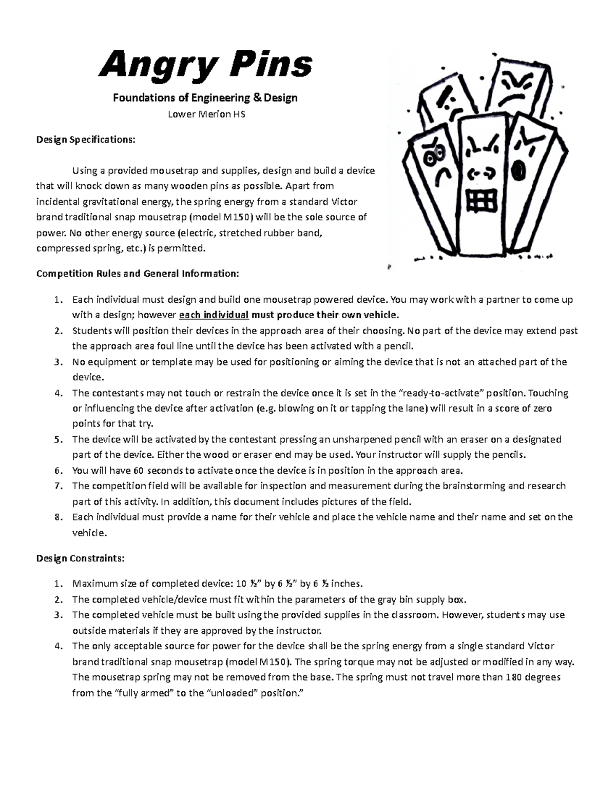 Angry Pins 2022 - worksheet for practice - Angry Pins Foundations of ...