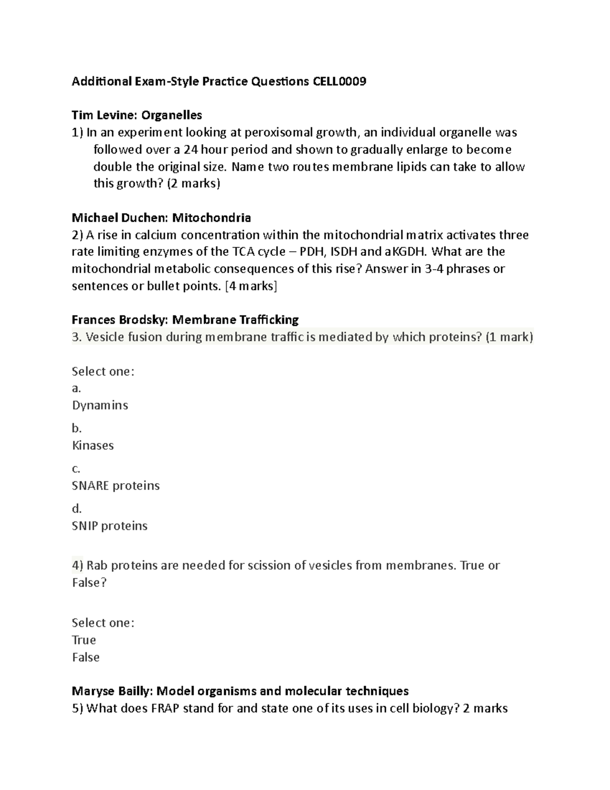 Additional Exam Practice Questions 22-23 final for students ...