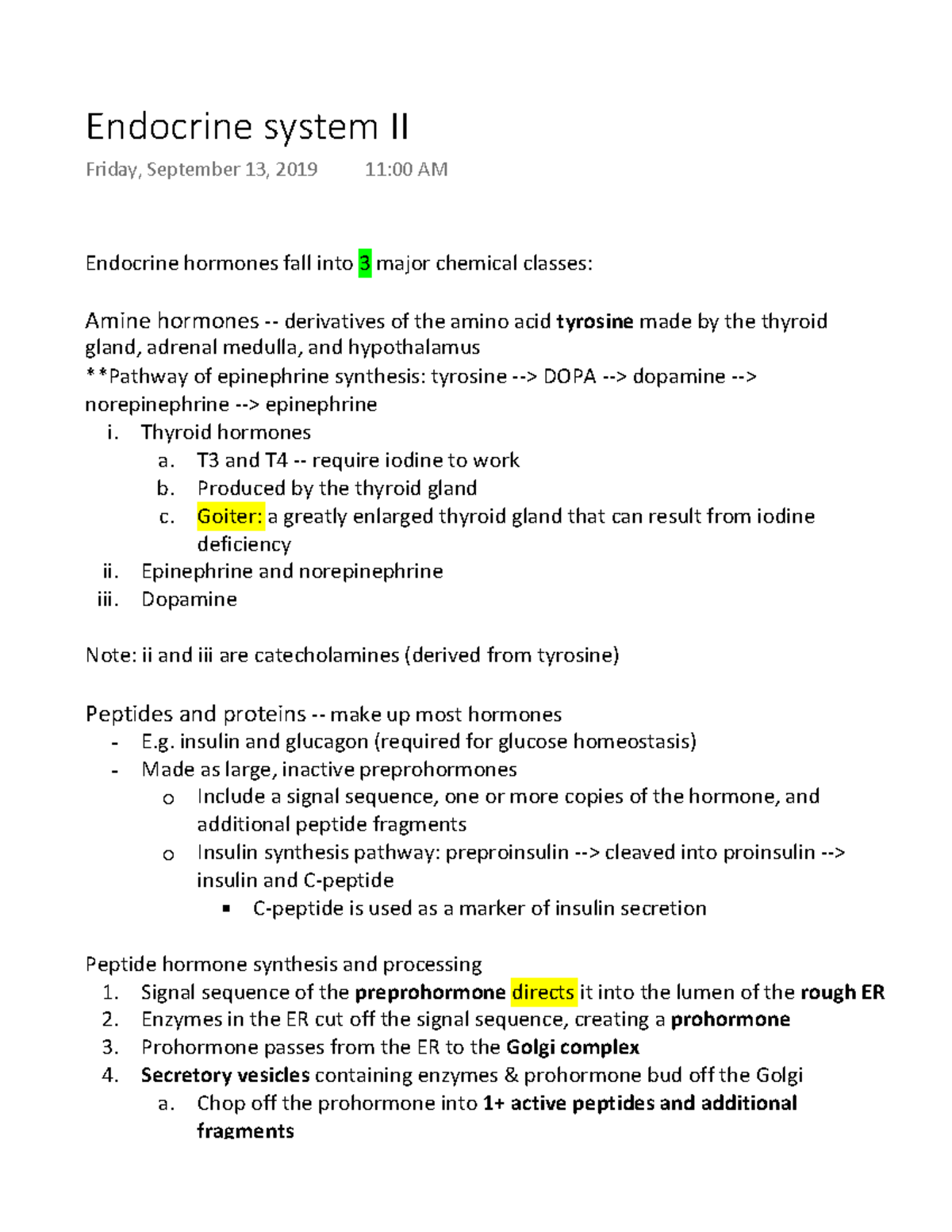 Endocrine system II - Instructor: Iain Shepherd - Warning: TT: undefined function: 32 Endocrine ...