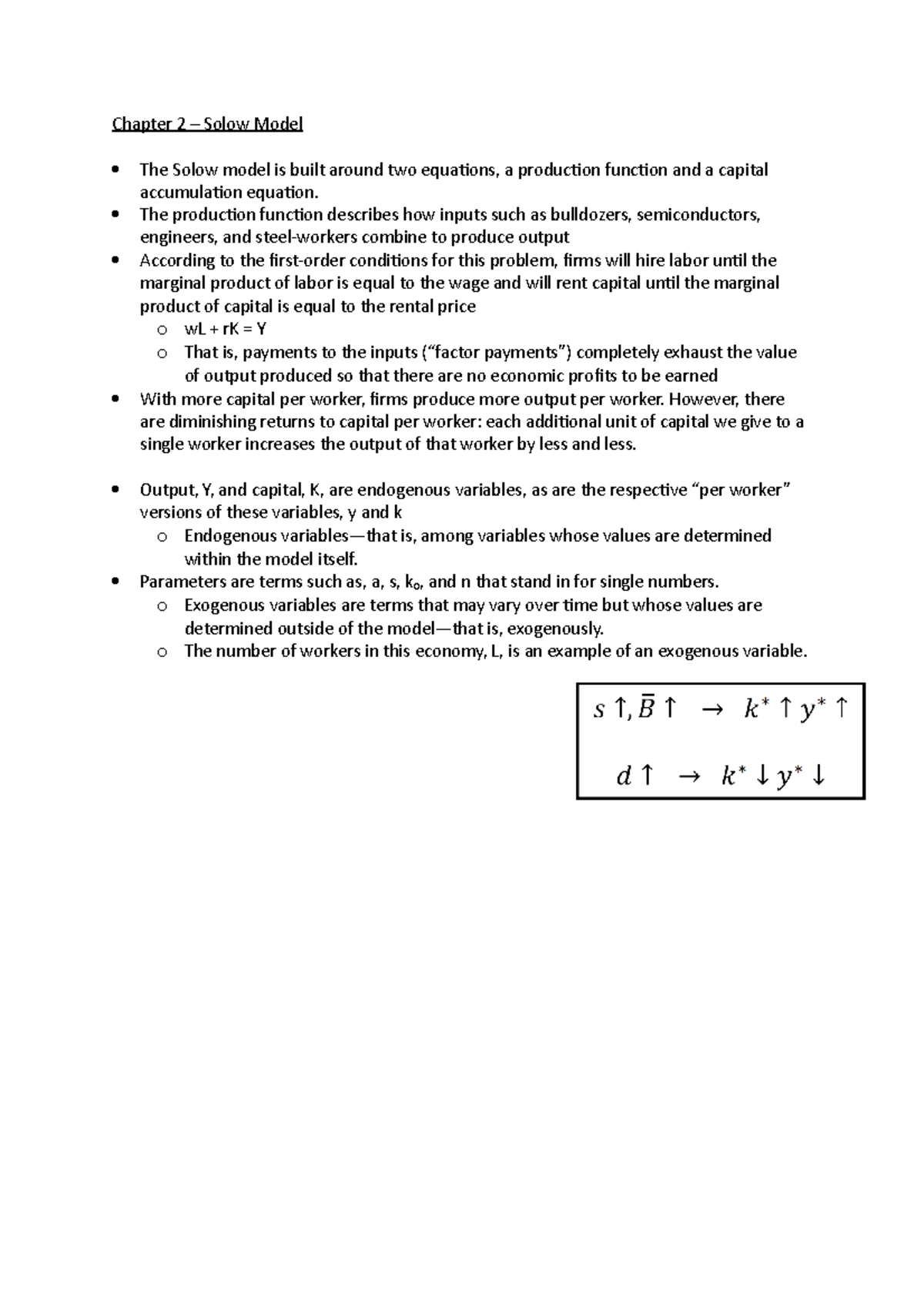 Chapter 2 (correct) - Introduction to Economic Growth - Chapter 2 ...
