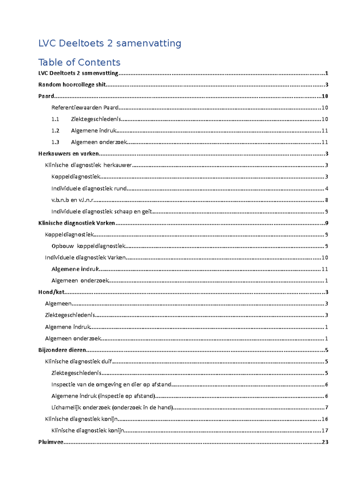 LVC grote samenvatting - LVC Deeltoets 2 samenvatting LVC Deeltoets 2 ...