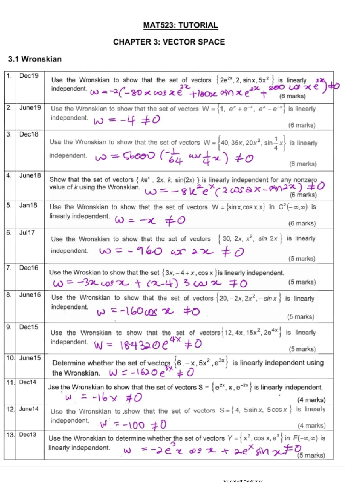 MAT523 Tutorial Chapter 3 - Management Accounting - Studocu