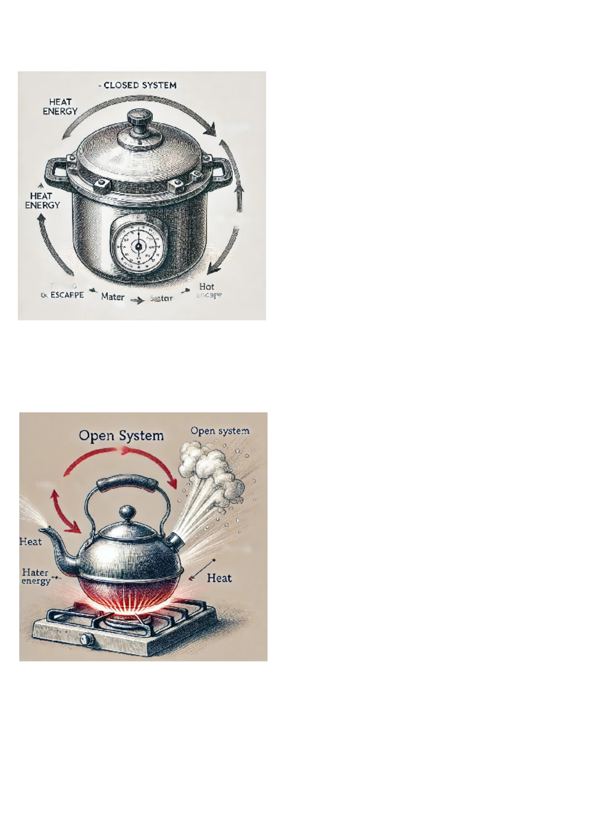 Open and closed system - Thermodynamics - Earth Science - CLOSED SYSTEM ...
