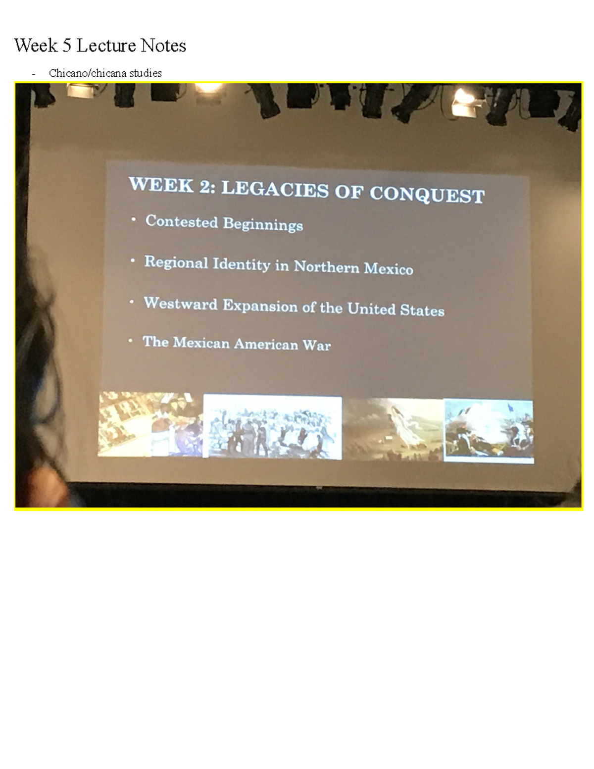 CS10A Week 5 to Week 7 Lecture Notes - Week 5 Lecture Notes Chicano ...