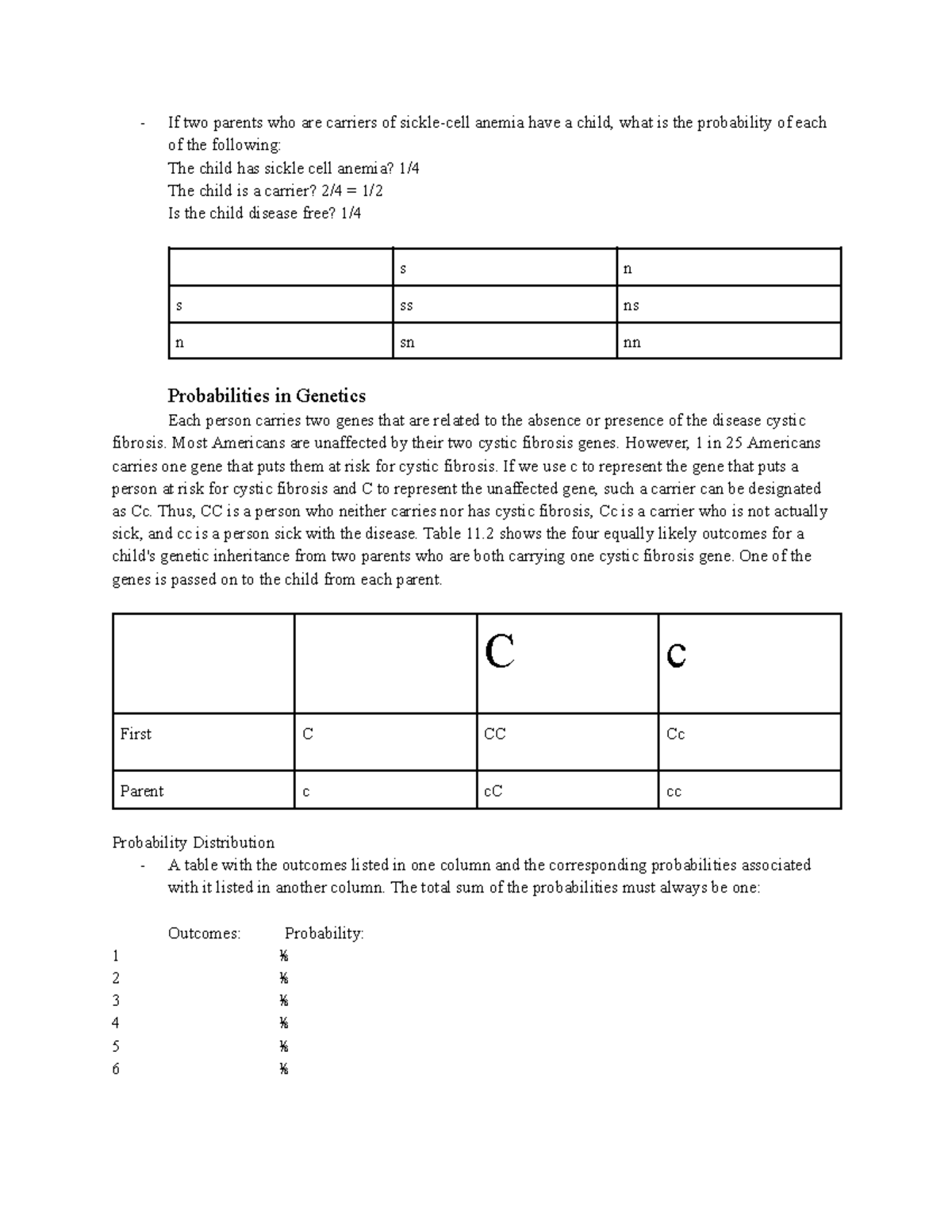 TEN - Notes taken from the text book for Quantitative Reasoning and ...