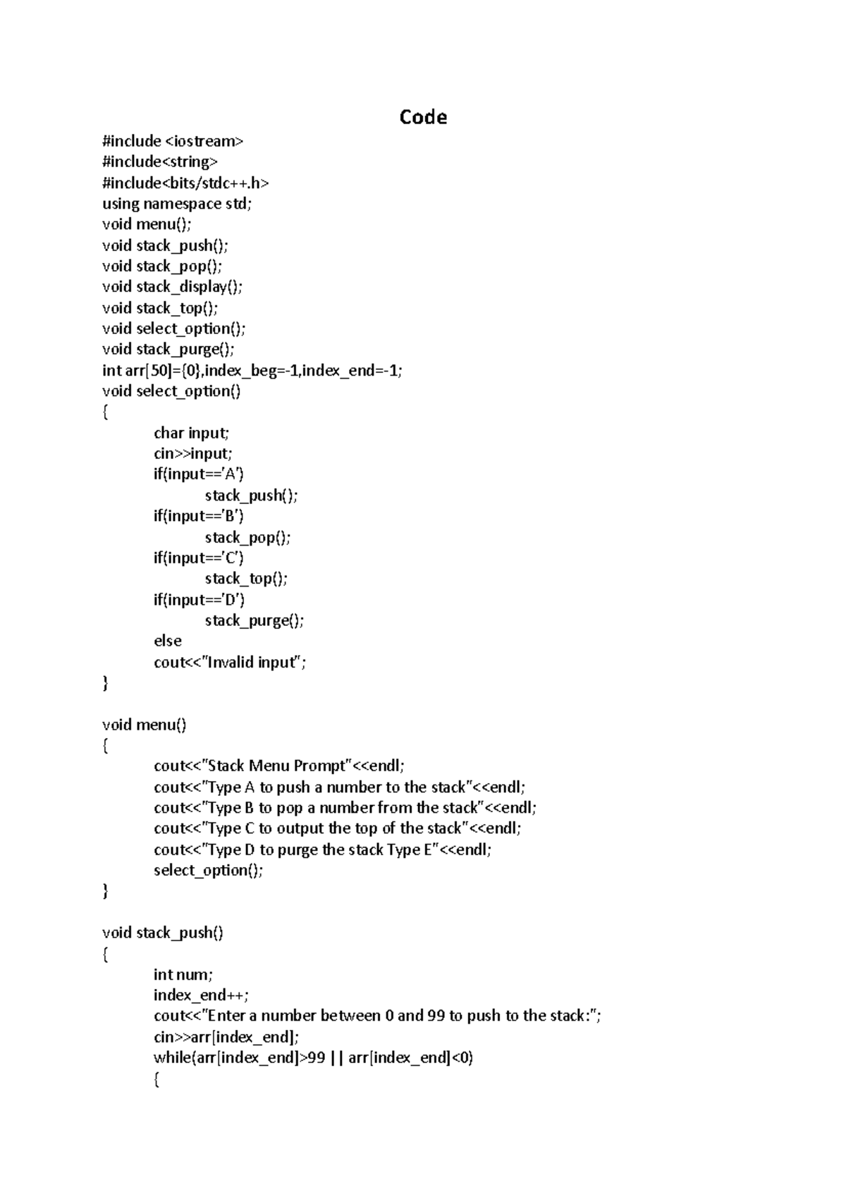 CIS-277.C11 - Data Structures and Algorithms CourseWork Project Code ...