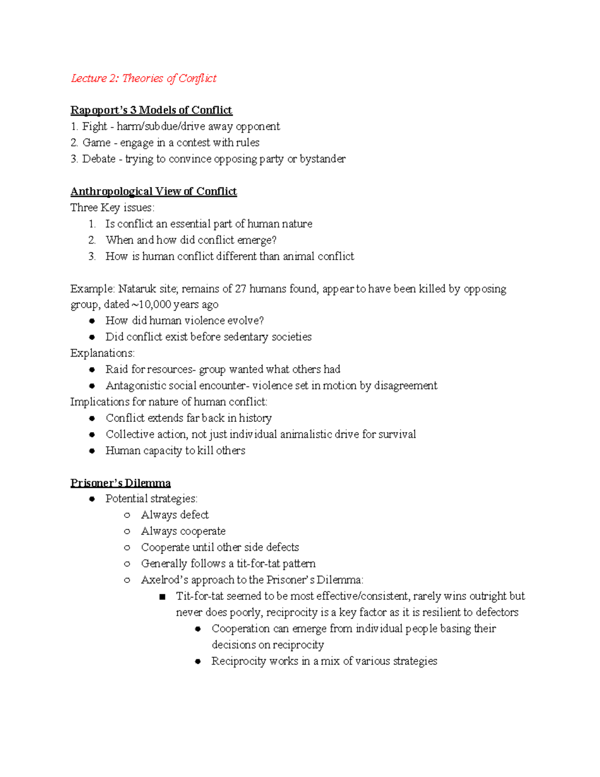 Prelim 1 Review Summary Introduction To Conflict Resolution And prelim-1-review-summary-introduction-to-conflict-resolution-and