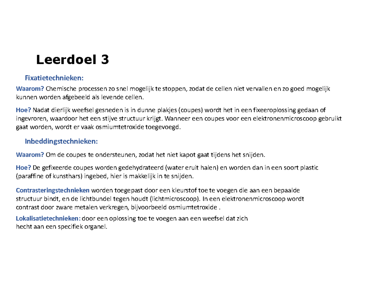 Leerdoel 3 week 1 - Leerdoel 3 Waarom? Chemische processen zo snel ...