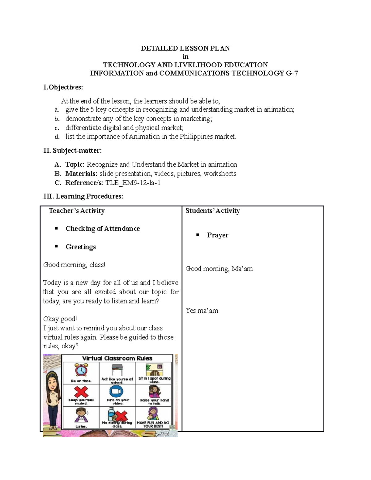 LP 2 Revised - Lesson 2 Practice Teaching - DETAILED LESSON PLAN in ...