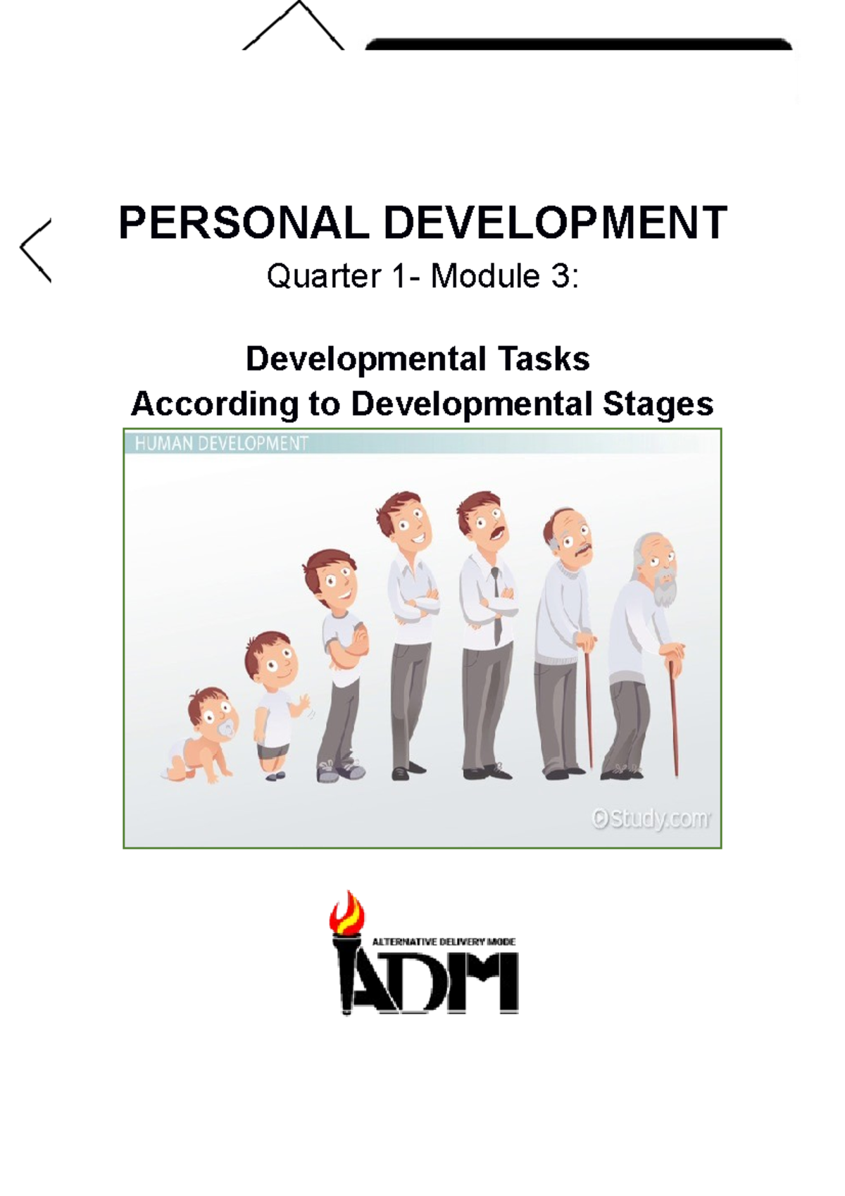 Personal Development Q1 Mod-3 Developmental Tasks According To ...