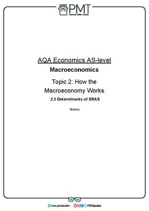 3.5. Labour Markets - Edexcel Economics (A) A-level Theme 3: Business ...
