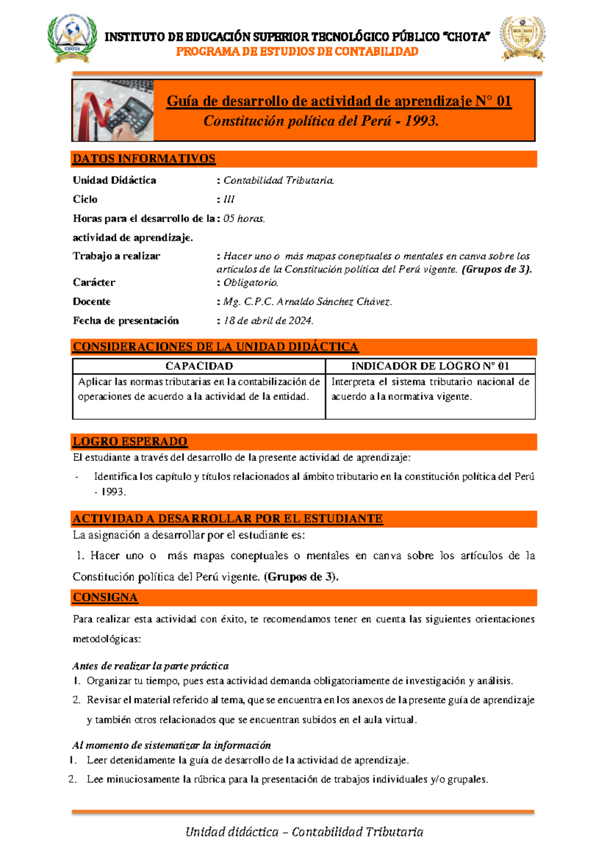 CO-21-CT-M2-05 - GAA01- Constitución política del Perú - 1993 ...