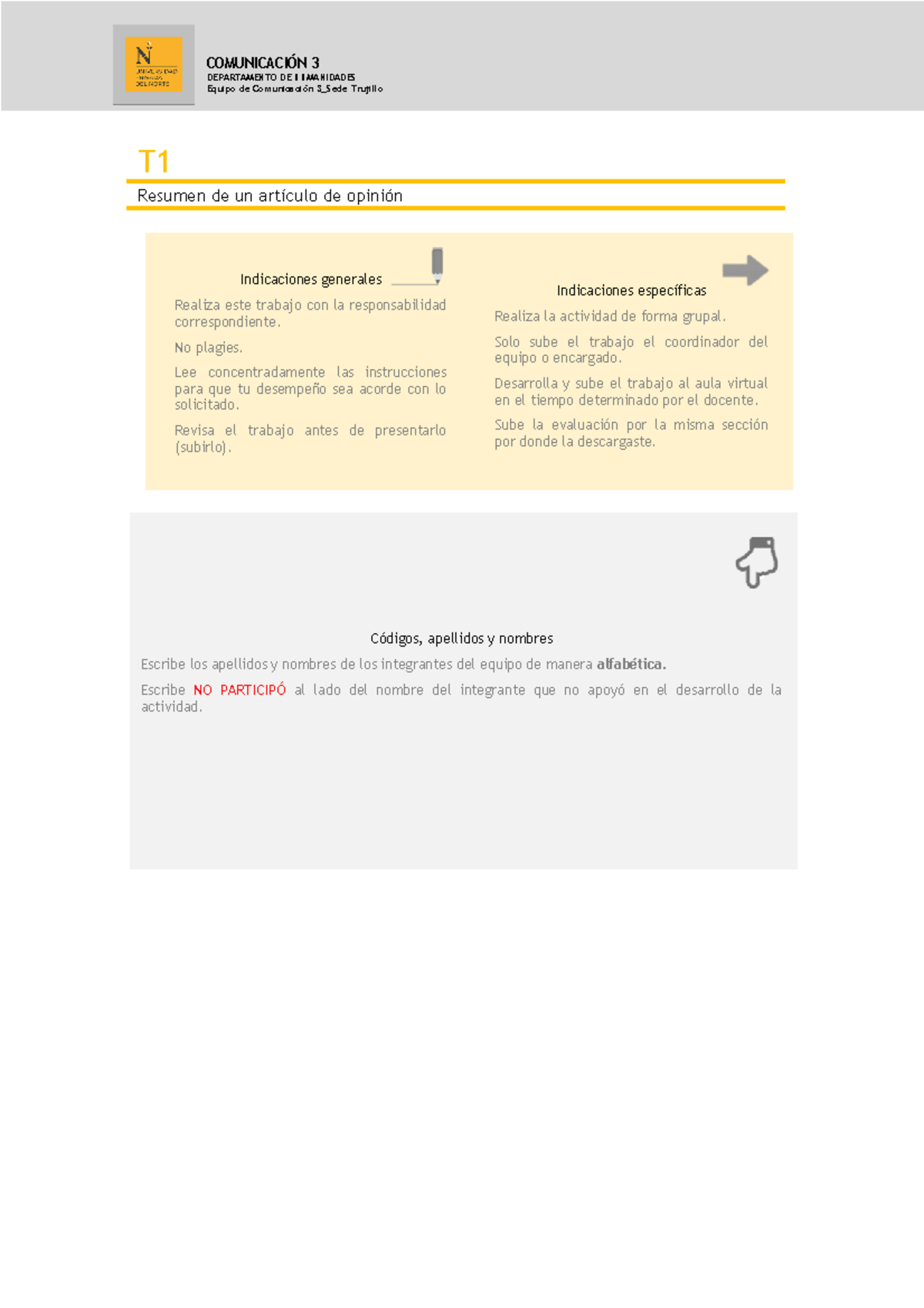 Exa Formato de T1 - MMIKMNIJ - Logica Matematica - UNINACIONES - Studocu