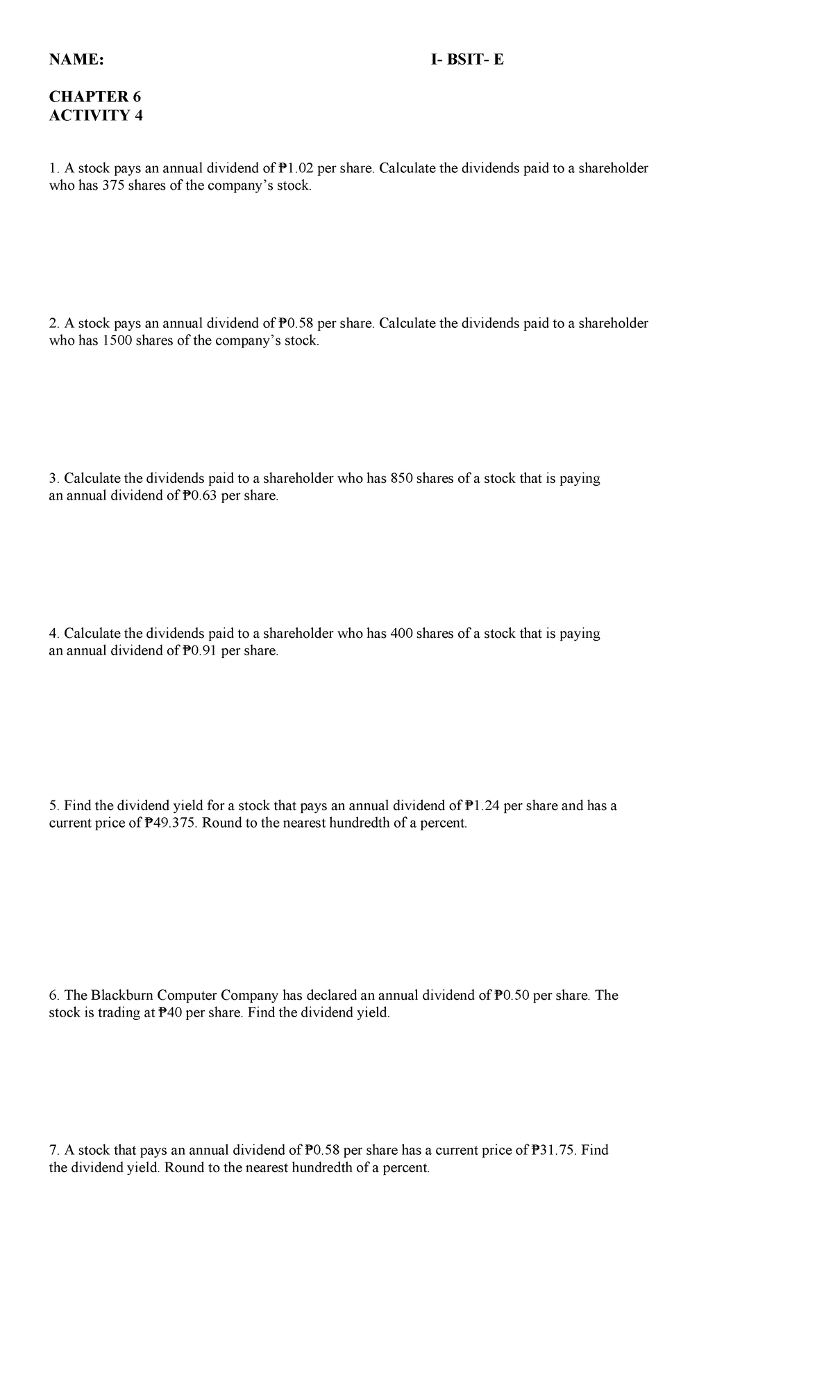 Chapter 6 Activity 4 - Task Number 7 - Pangasinan State University ...