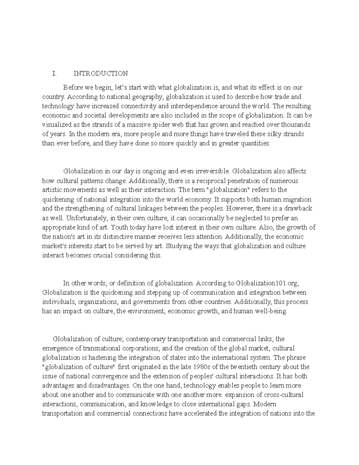 Concept - BA practice materials - I. INTRODUCTION Before we begin, let ...