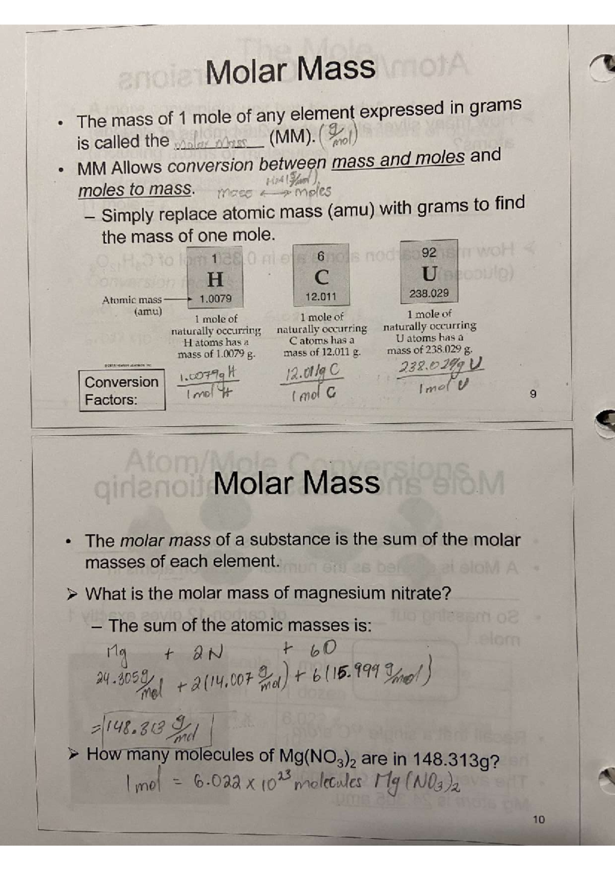 img-5871-these-notes-cover-the-calculation-of-molar-mass-mole-to