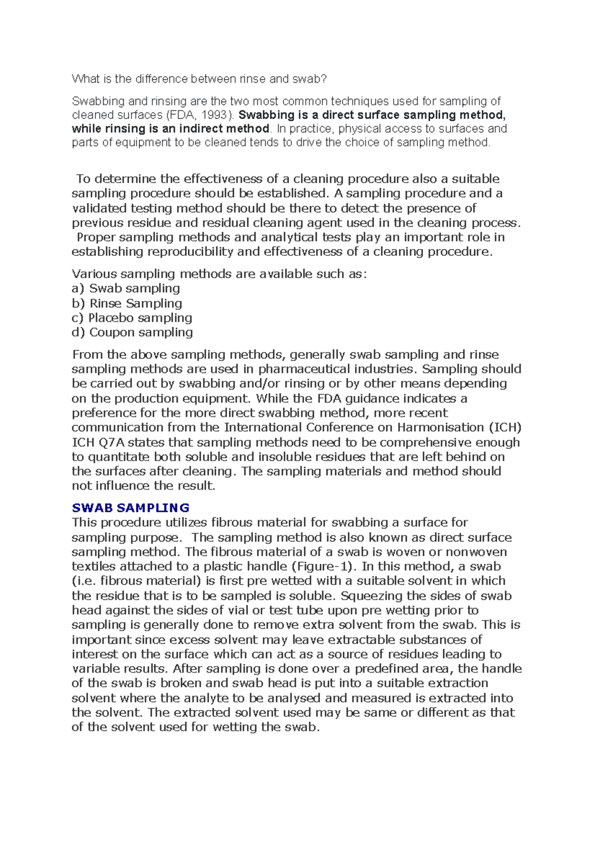 Sampling techniques - Short notes for 1st year allied health sciences ...