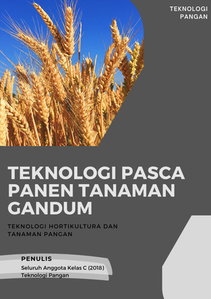 Struktur dan Komposisi Tanaman Gandum - STRUKTUR DAN KOMPOSISI TANAMAN ...