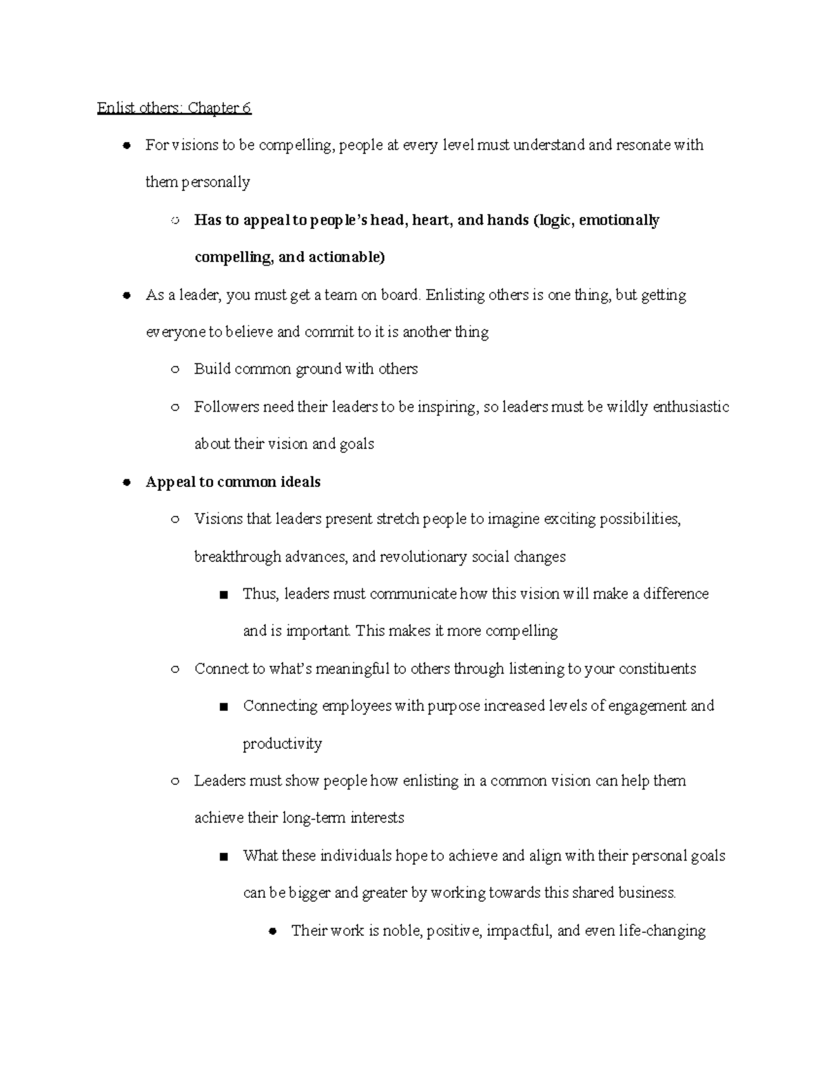 Enlist Others Chapter 6 - Enlist others: Chapter 6 For visions to be ...