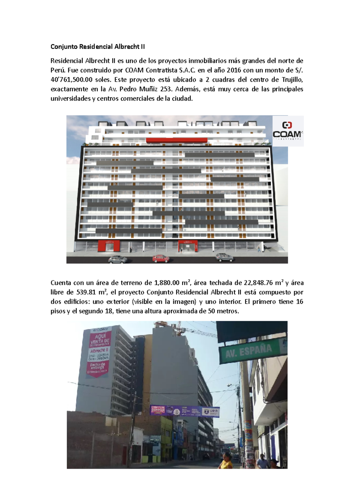 Conjunto Residencial Albrecht II - Conjunto Residencial Albrecht II Residencial Albrecht II es ...