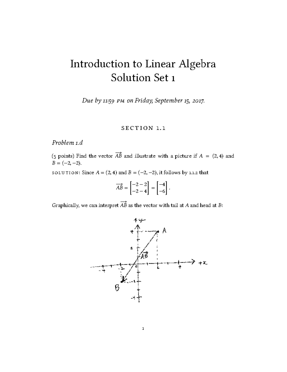 1503.F17 - 1 of the 11 assignments - Introduction to Linear Algebra ...