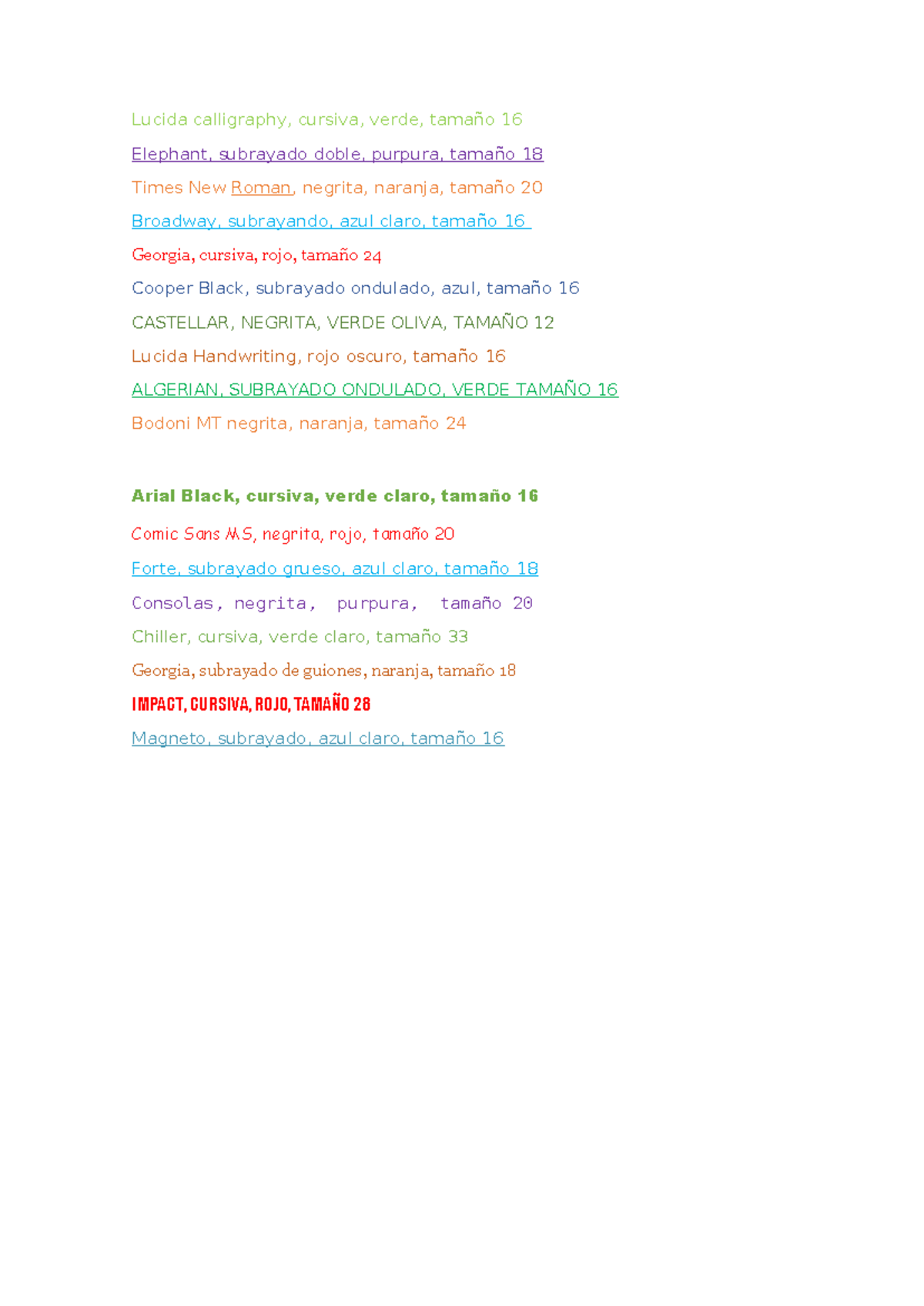 Jhon kennedy 3 - Lucida calligraphy, cursiva, verde, tamaño Elephant ...