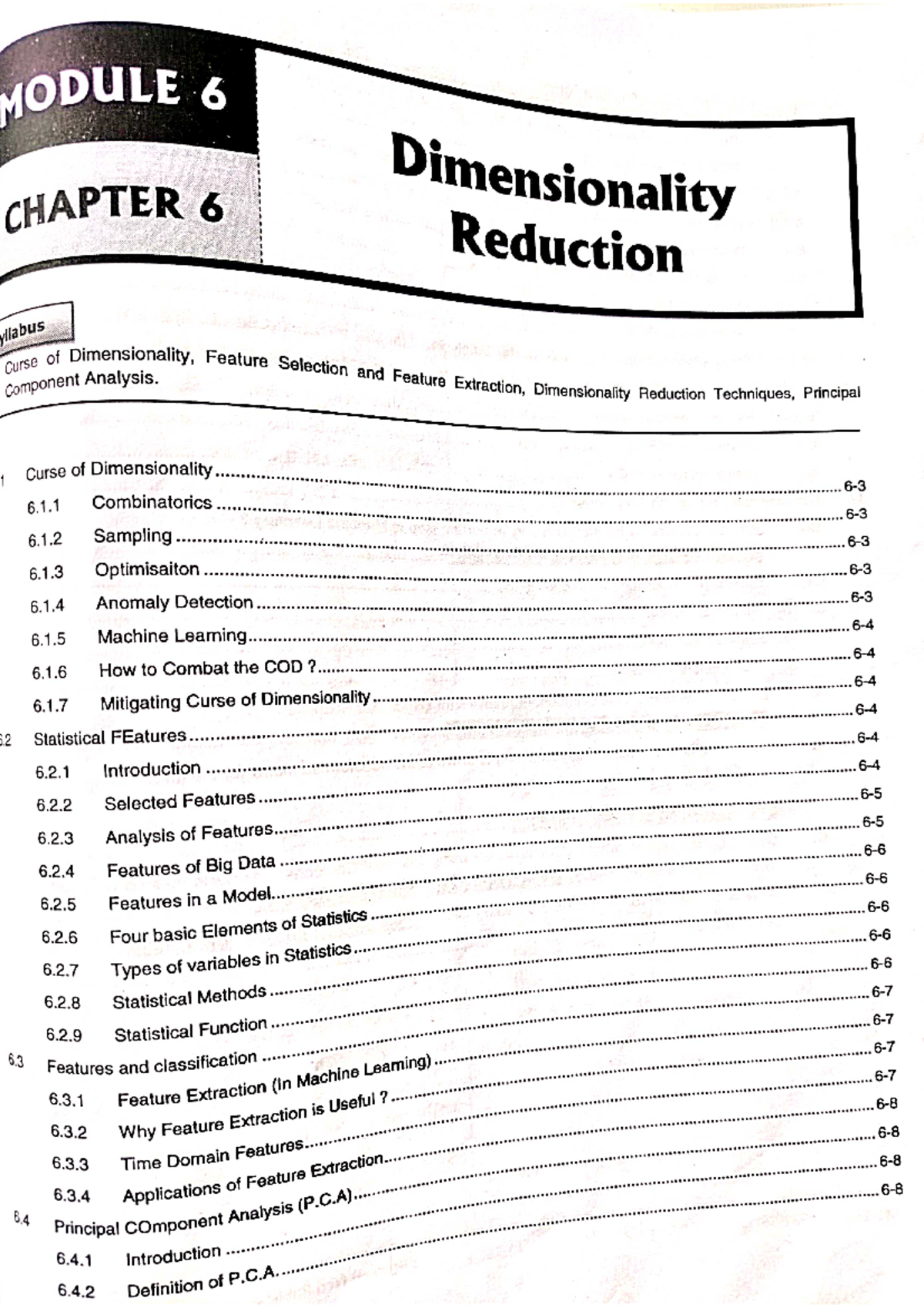 Chapter 6 - Notes - Computer Science and Engineering (AIML) - Studocu